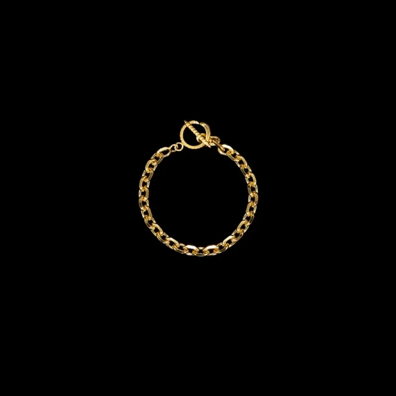 Claw Knife Edge Bracelet Gold • Maria Nilsdotter • Fri Frakt