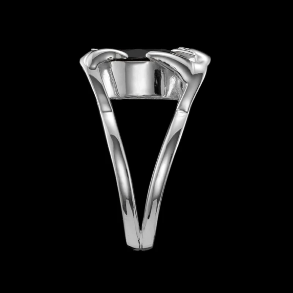 Jaw Stone Ring Black Spinel - Maria Nilsdotter - Nordic Spectra