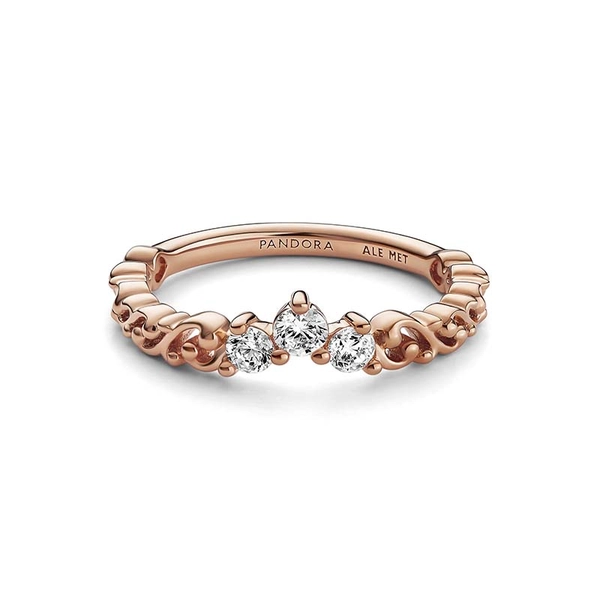 Regal Swirl Tiara Ring Rosé - PANDORA - Schneller Versand ...