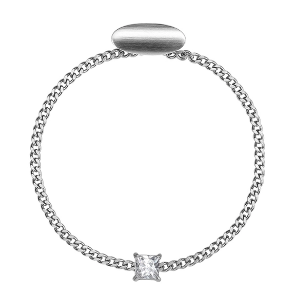 ALGOT Crystal Slipskedja Stål - AROCK - Trendiga herrsmycken - Nordic ...