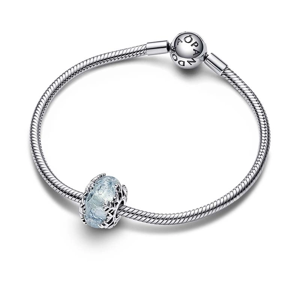Winter Blue Snowflake Murano Charm - PANDORA - Nordicspectra.fi