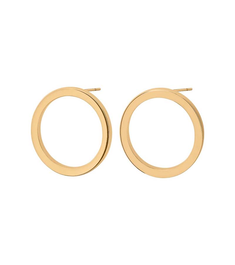 Circle Earrings Small Gold • Edblad • Snabb leverans • Gratis inslagning