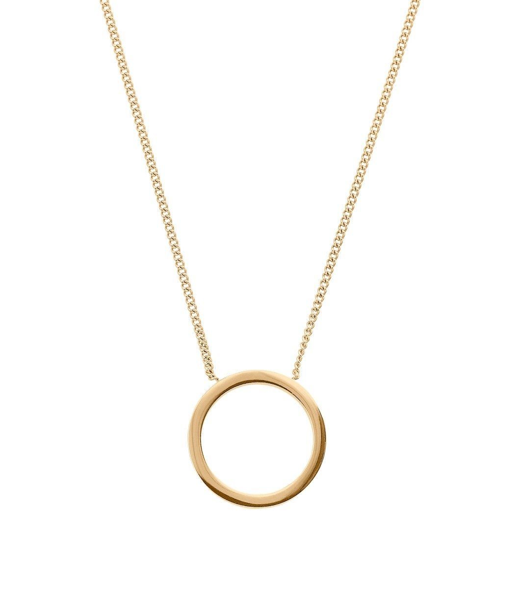 Circle Necklace Small Gold • Edblad • Snabb leverans • Gratis inslagning