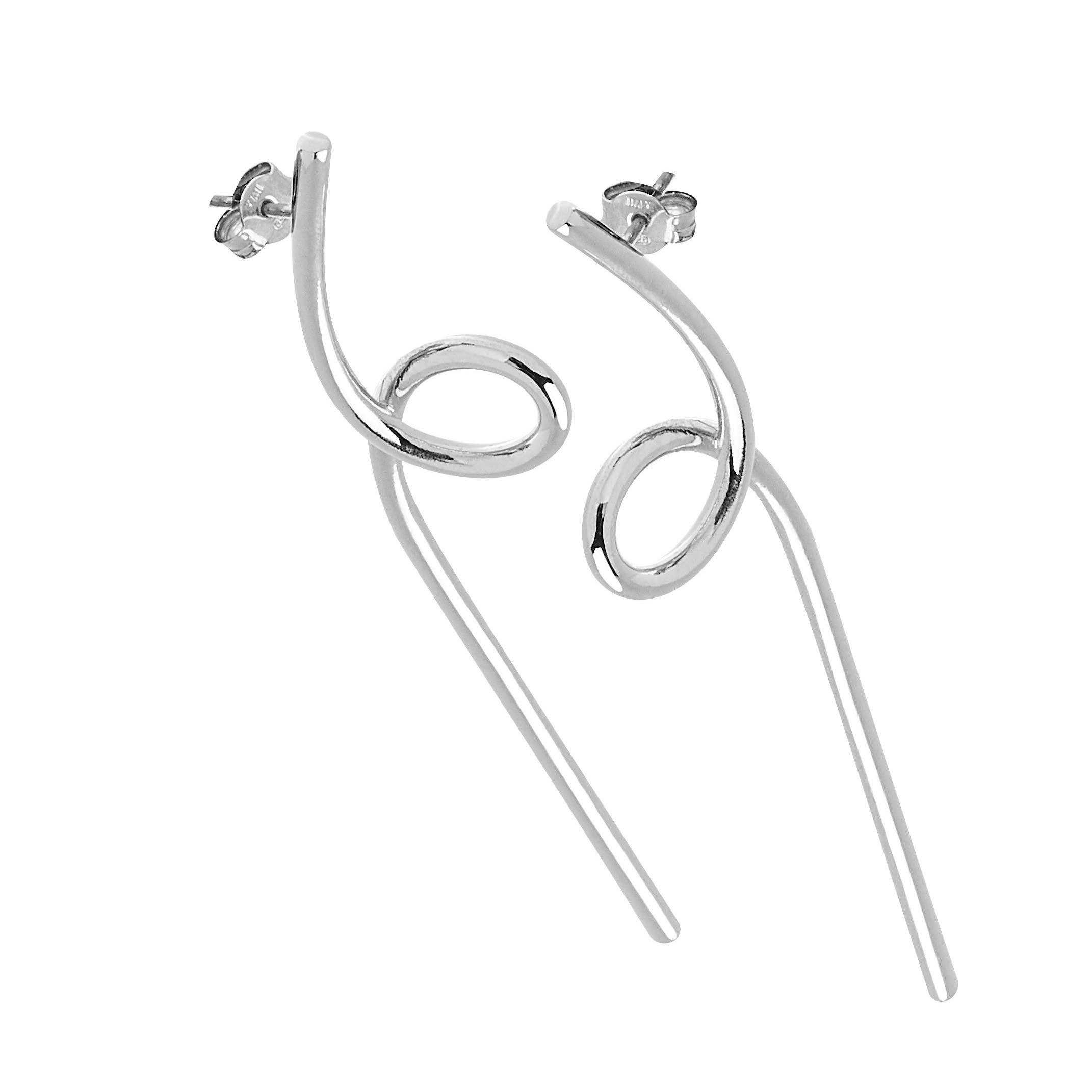 Loop Ear Silver - CU Jewellery - Snabb frakt - Nordicspectra.se