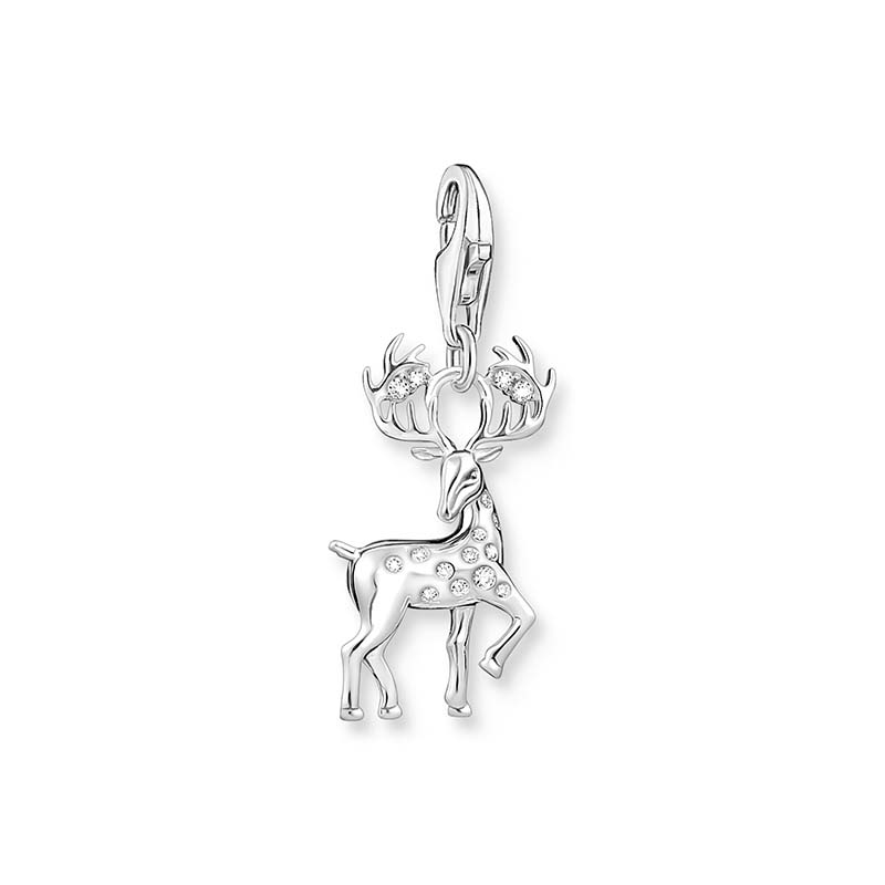 Älg Silver Berlocker • Thomas Sabo - 1-2 dagars leverans