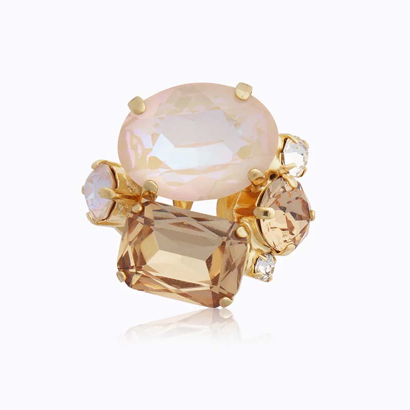Carolina Ring Gold Topaz Combo - Caroline Svedbom - 1-2 dagars leverans