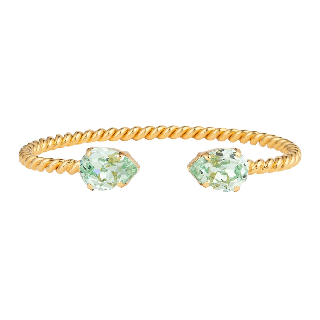 Mini Drop Bracelet Gold Chrysolite • 1-2 dagars leverans • Gratis ...