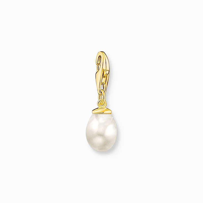 Vit Pärla Guld Berlock • Thomas Sabo - 1-2 dagars leverans