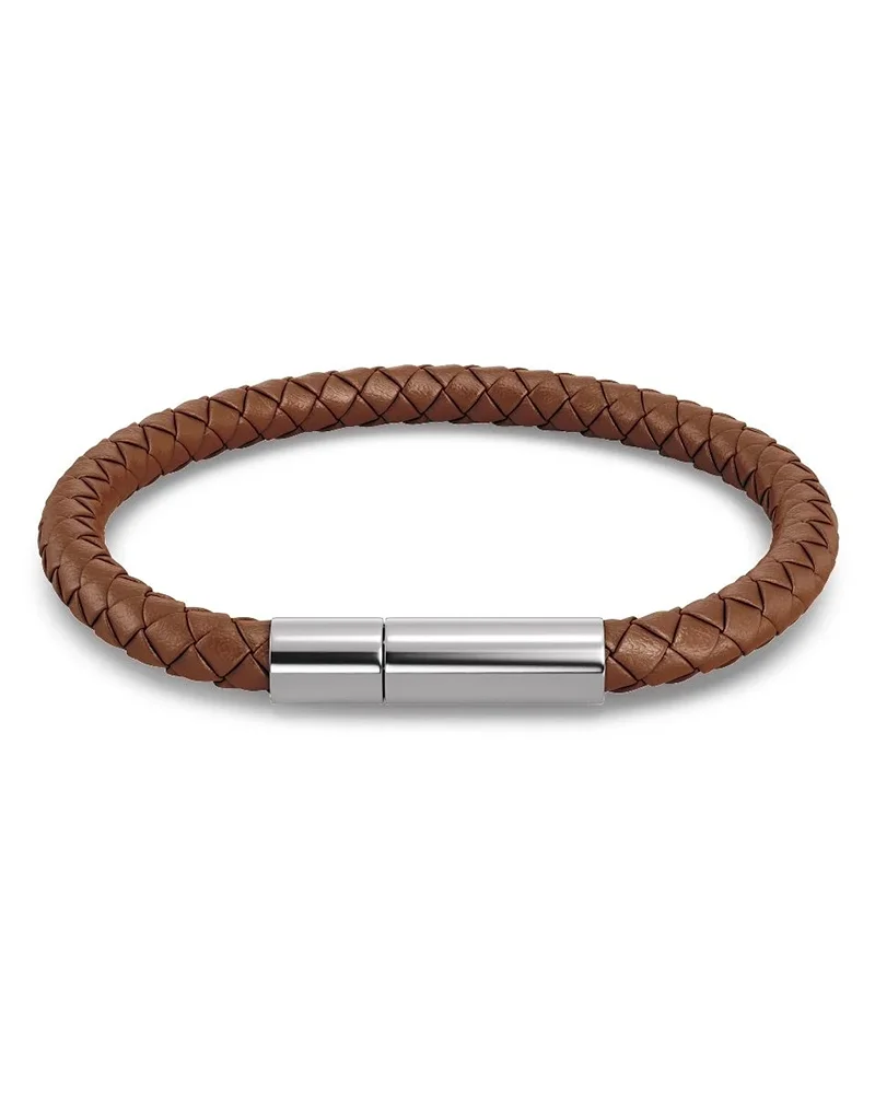 Franky Bracelet Leather Light Brown • Edblad • Snabb leverans • Gratis ...