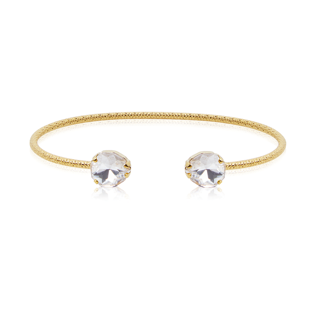 Mini Carlotta Bracelet Gold Crystal • 1-2 dagars leverans • Gratis ...