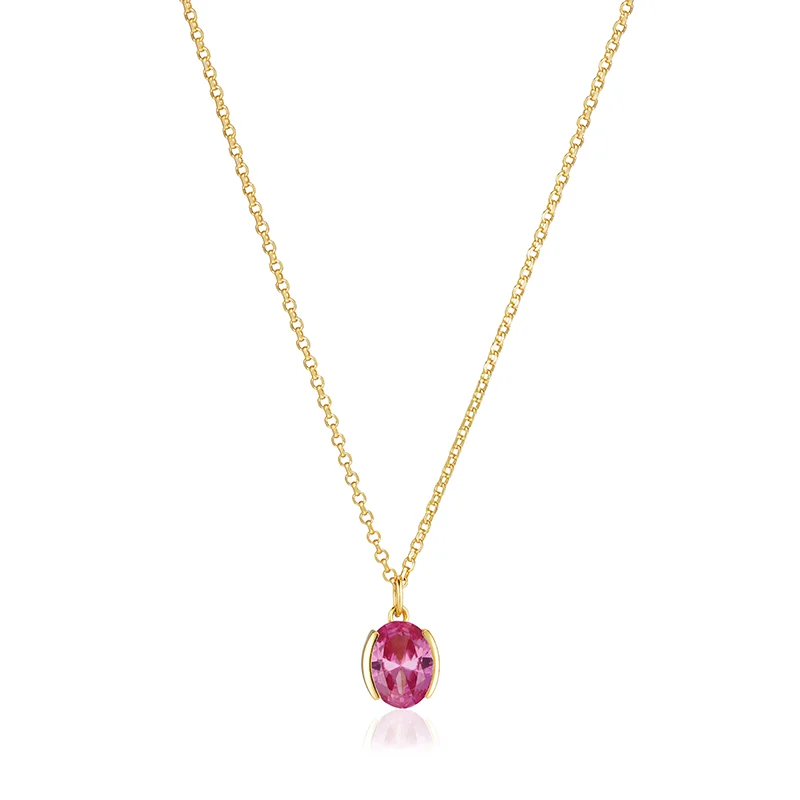 Ellisse Carezza Halsband Rosa Guld • Sif Jakobs • Äkta silver & snabb ...