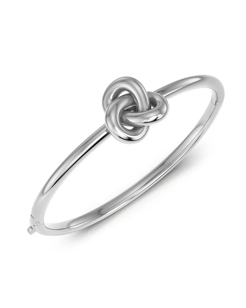 Infinity Knot Bangle Steel • Edblad • Snabb leverans • Gratis inslagning