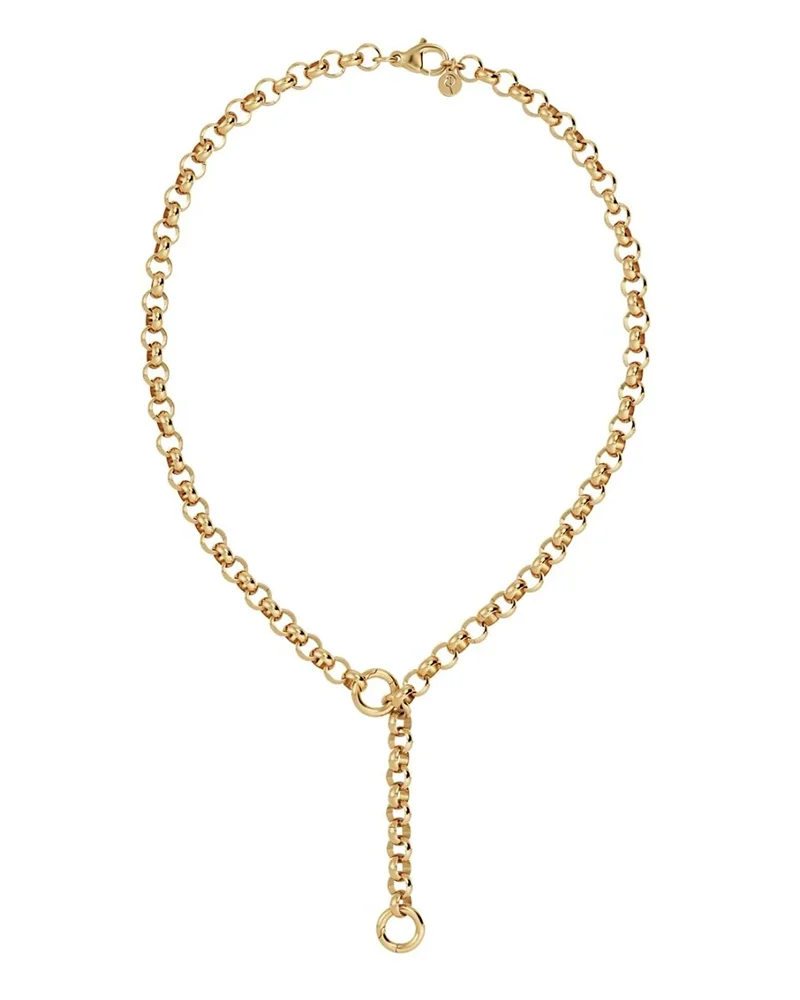 Loop Charm Chain L Necklace Gold • Edblad • Snabb leverans • Gratis ...