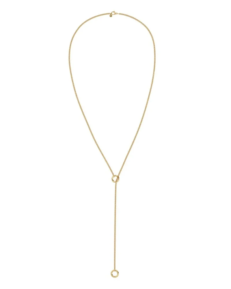 Loop Charm Chain S Necklace Gold • Edblad • Snabb leverans • Gratis ...