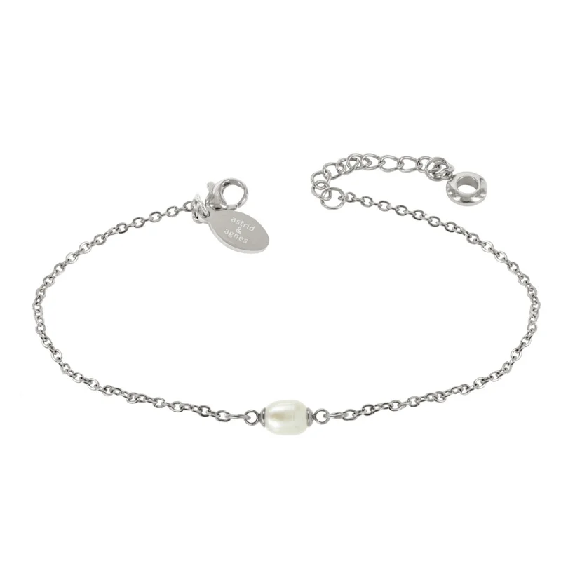 PERLA Armband Stål - Svensk smyckesdesign för kvinnor. Omgående ...