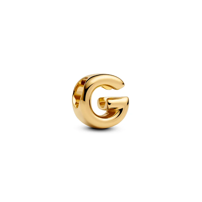 Bokstaven G Berlock Guld • 1-2 dagars leverans • Gratis inslagning