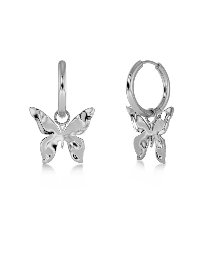 Butterfly Hoops Steel • Edblad • Snabb leverans • Gratis inslagning