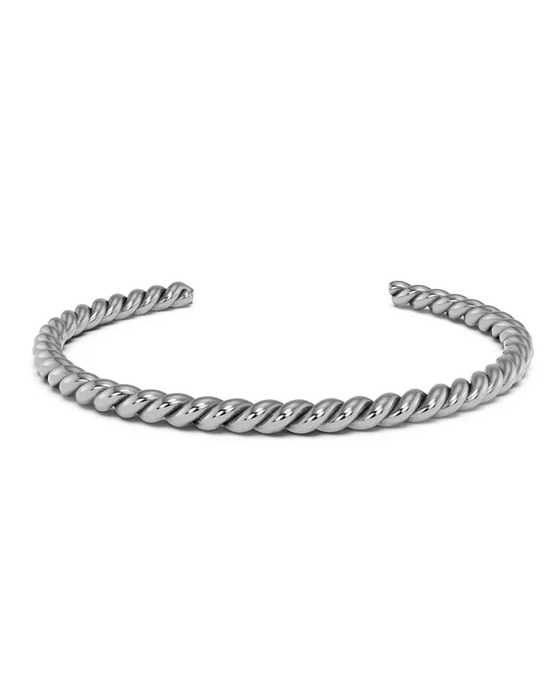 Twine Bangle Steel • Edblad • Snabb leverans • Gratis inslagning